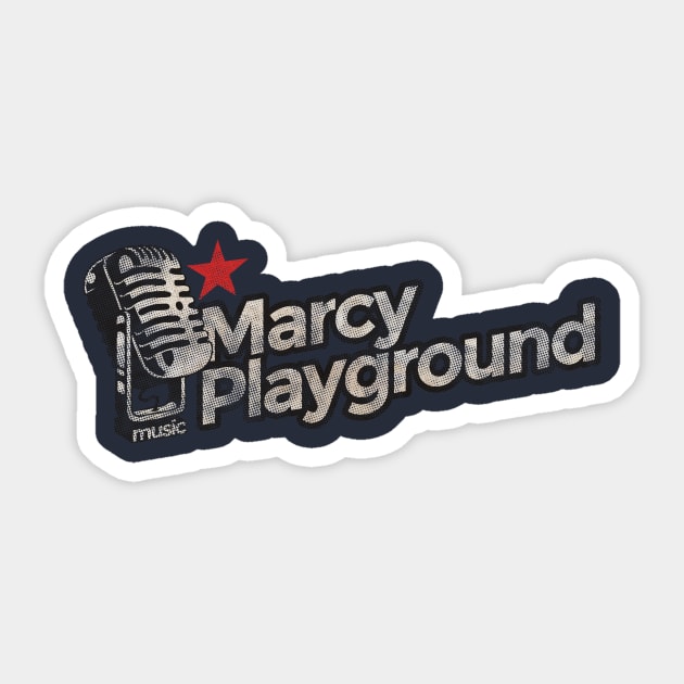 Marcy Playground Vintage Marcy Playground Sticker Teepublic